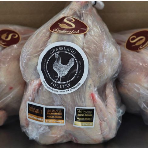 Grassland Sommerlad Heritage Chicken: whole birds (carton) - Hand Sourced